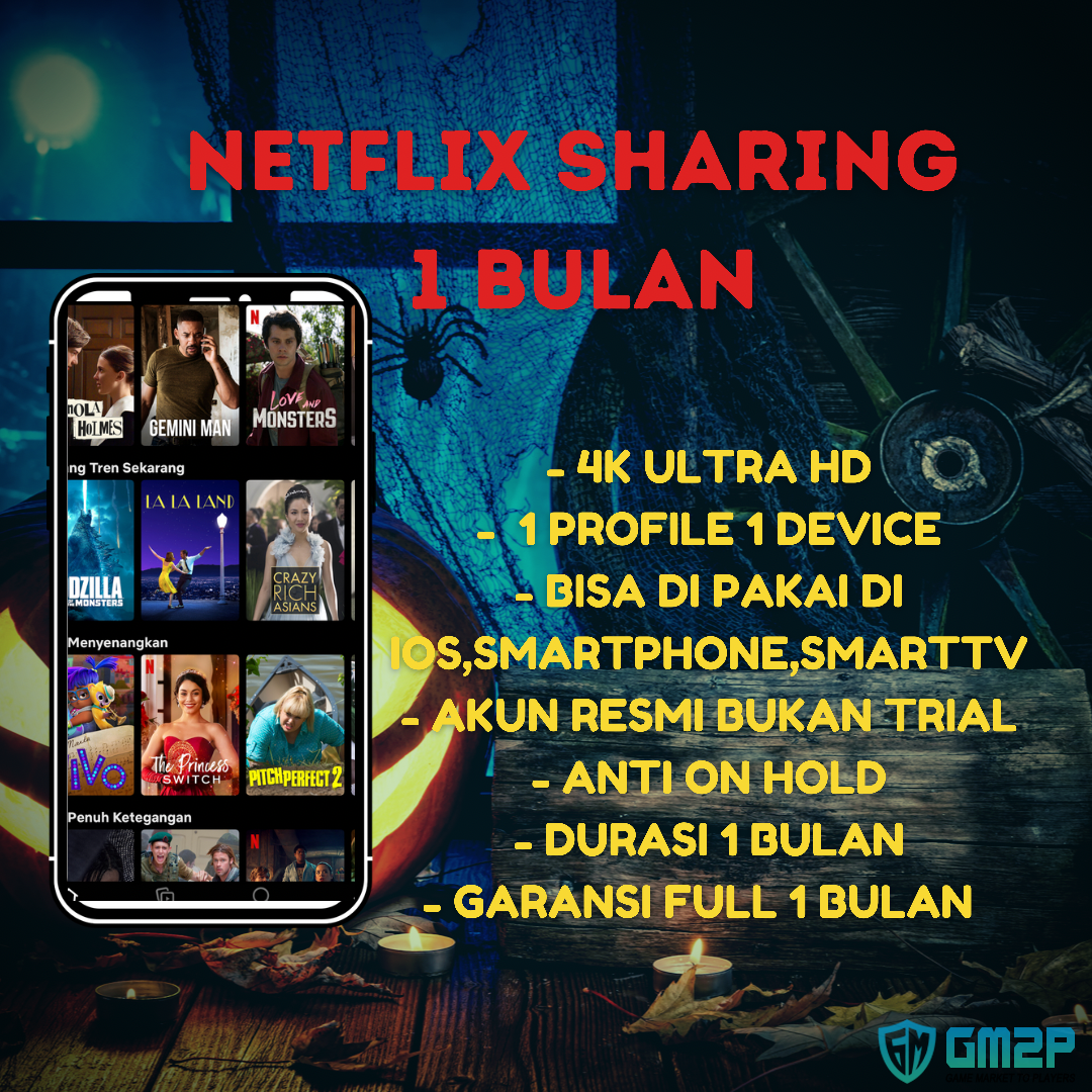 Buy Netflix Account, Cheap Netflix Premium Membership For Sale - GM2P.com